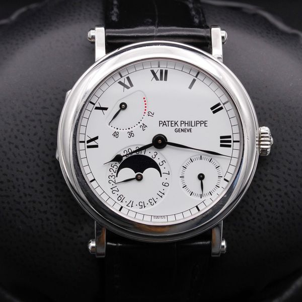 FSOT: Patek Philippe - Officer Case - 5054P - Platinum - 36mm ...