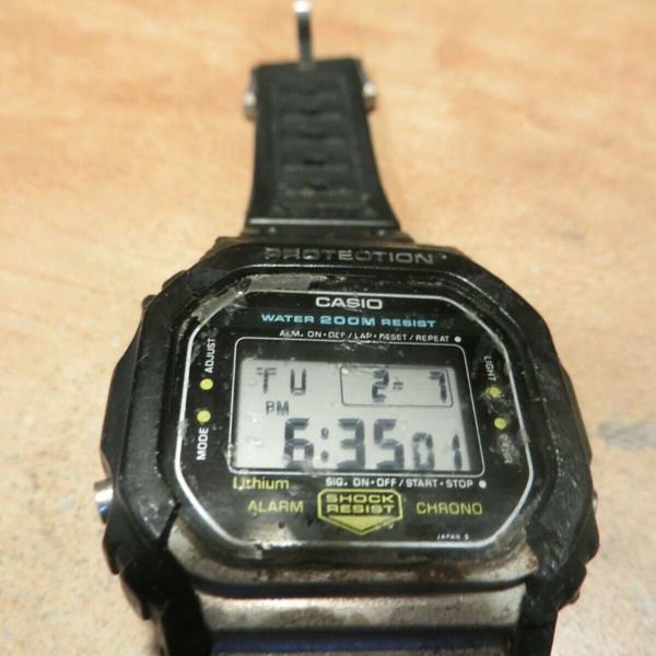 Casio G-Shock # DW-5200 men's watch | WatchCharts Marketplace