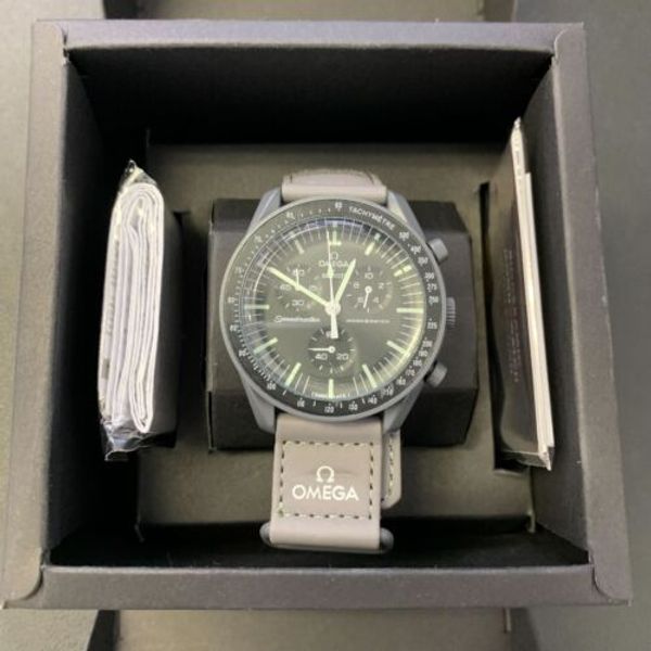 Swatch x Omega Mission to Mercury SO33A100 BIOCERAMIC MOONSWATCH Japan ...
