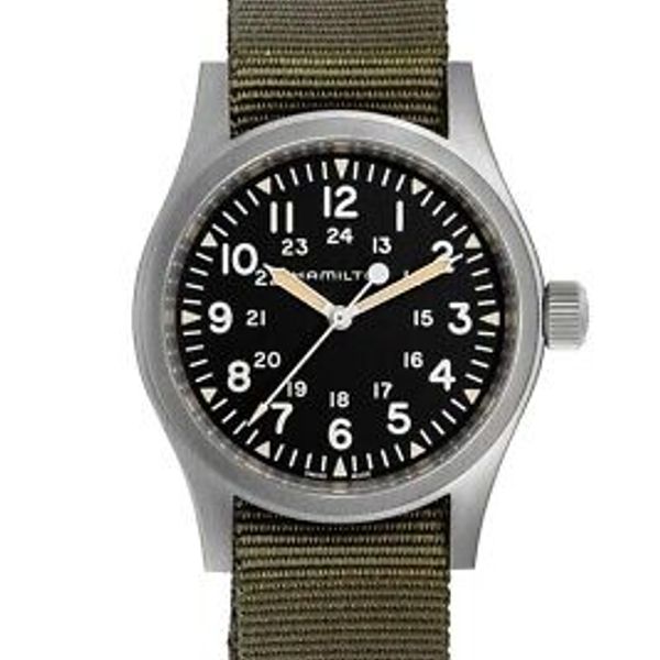 HAMILTON Men's H69429931 Khaki Field Mechanical Watch MSRP $595 ...