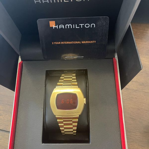HAMILTON PSR LIMITED EDITION GOLD | WatchCharts Marketplace