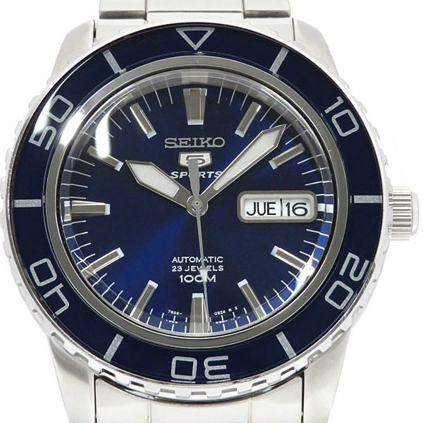 [SEIKO] [Back scale] Seiko "Seiko 5 Sports" SNZH53 7S36-04N0 7N **** No ...
