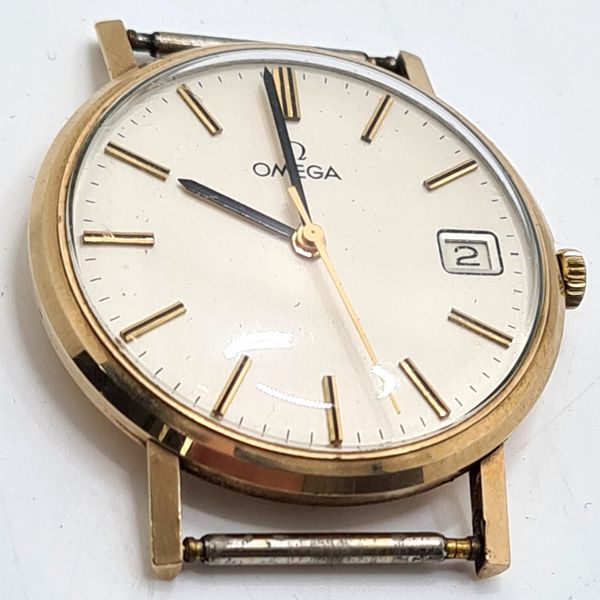 Omega Watch Face 9ct Gold - No Strap | WatchCharts Marketplace