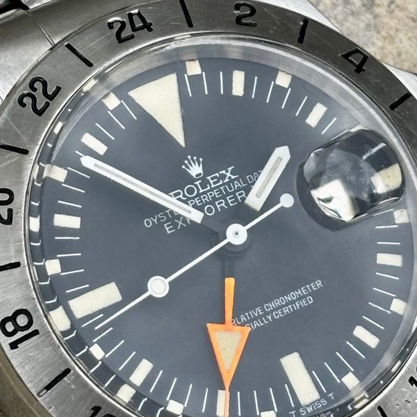 Rolex Explorer II - 1655 - MK2 - Frog Foot Dial - 1978 | WatchCharts ...
