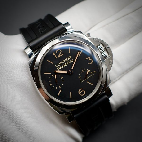 [WTS] Panerai Luminor 1950 3 Day Power Reserve Black Dial PAM00423 ...