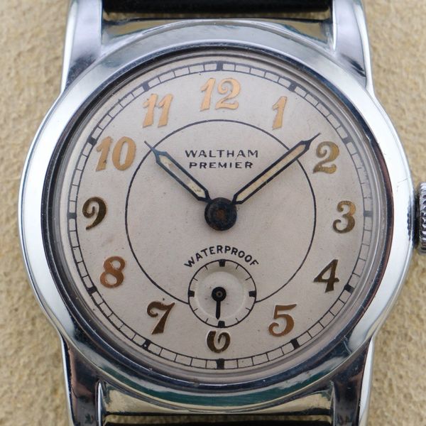 1940s Waltham Premium 17j Ww2 Watch. Not Running Mint | WatchCharts ...