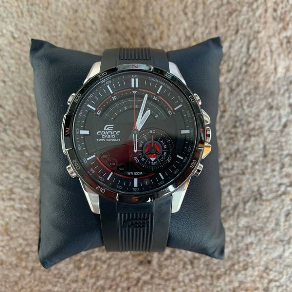 Casio Edifice Mens Watch ERA-200B-1AV (EX107) | WatchCharts Marketplace