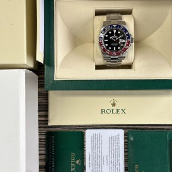 Rolex Pepsi GMT-Master II 126710BLRO Oyster - Full Set | WatchCharts ...
