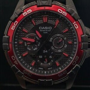Casio MTD 1069 Men s Analog Dive Multifunction Quartz Watch Black W Casio MTD 1069 Men s Analog Dive Multifunction Quartz Watch Black W
