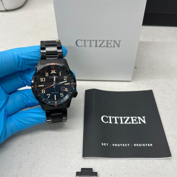 Citizen Men's Eco-Drive Weekender Avion Field BM7555-59E - NEW ...