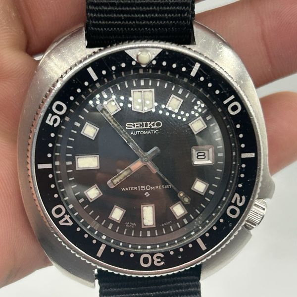 Vintage SEIKO 6105-8110 Captain Willard apocalypse nowÂ Diver Wacht ...