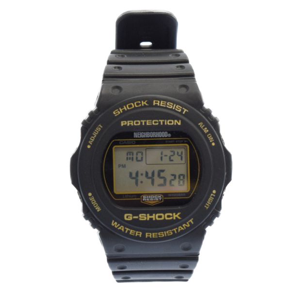 CASIO 19AW × NEIGHBORHOOD DW-5750E Neighbor Hood Bespoke Digital Quartz ...