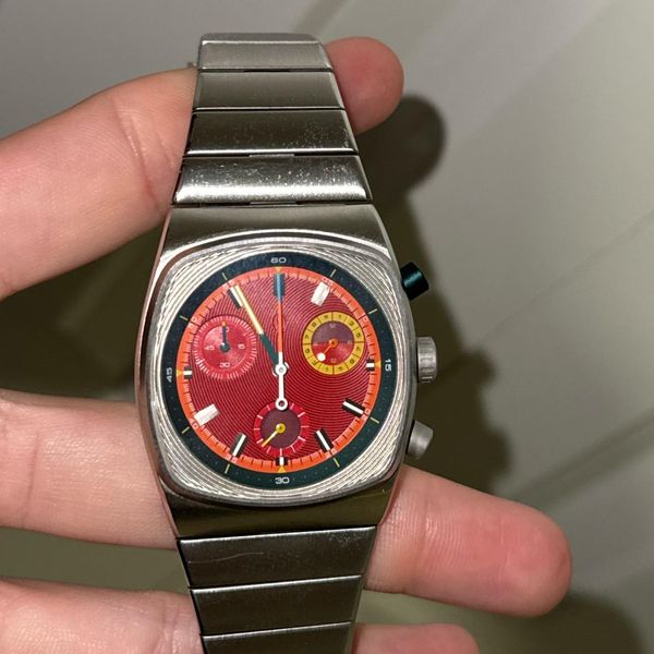 [WTS] Brew X Worn & Wound Metric Ruby Red Limited Edition Chronograph ...