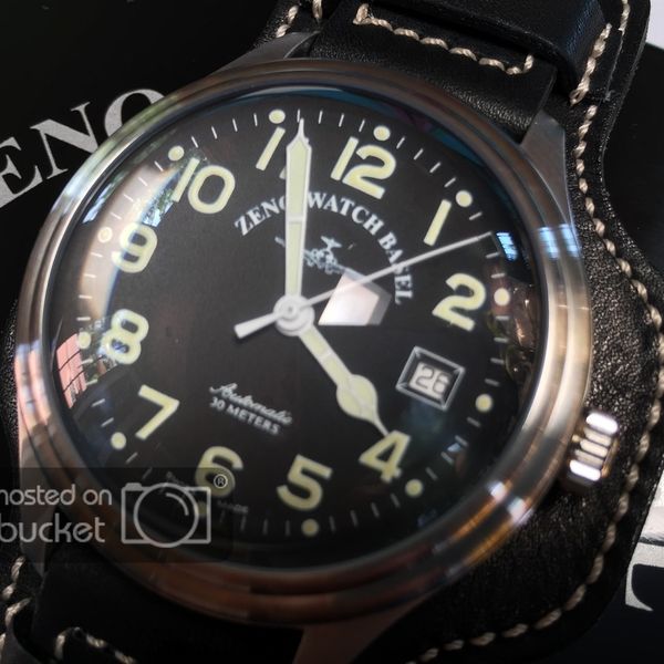 FS: Zeno Basel Pilot Dome, Oversized XL, w/ETA | WatchCharts