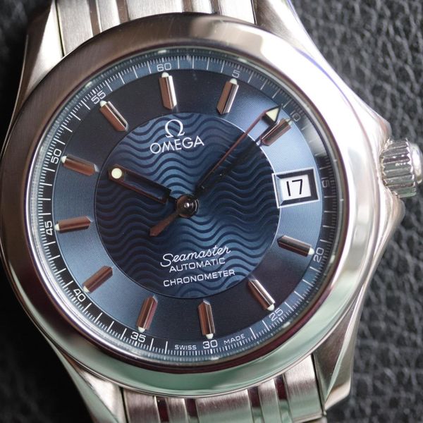 Omega Seamaster. Automatic. Gorgeous blue dial. | WatchCharts Marketplace