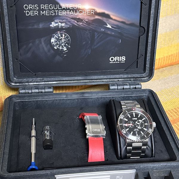 Oris Regulateur Titanium Diver 01 749 7734 7154 | WatchCharts Marketplace