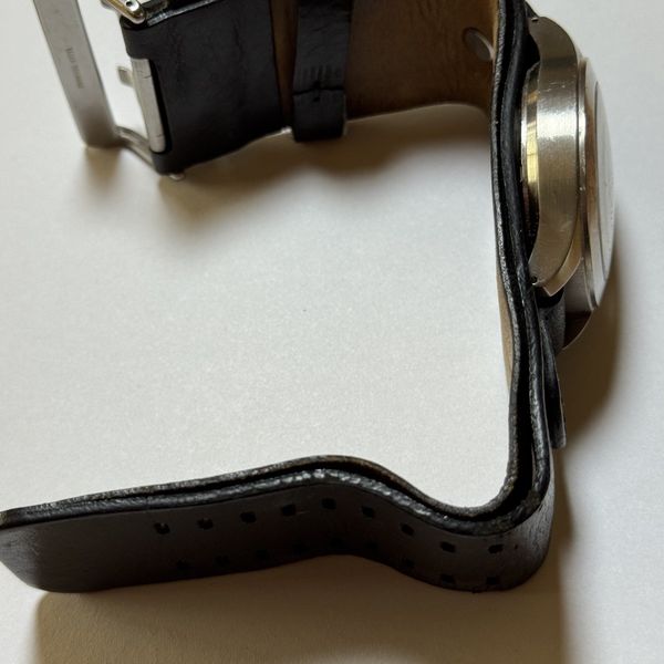 Rare Men’s Fossil Blue Flame Digital Big Tic Y2K Watch Original Leather ...