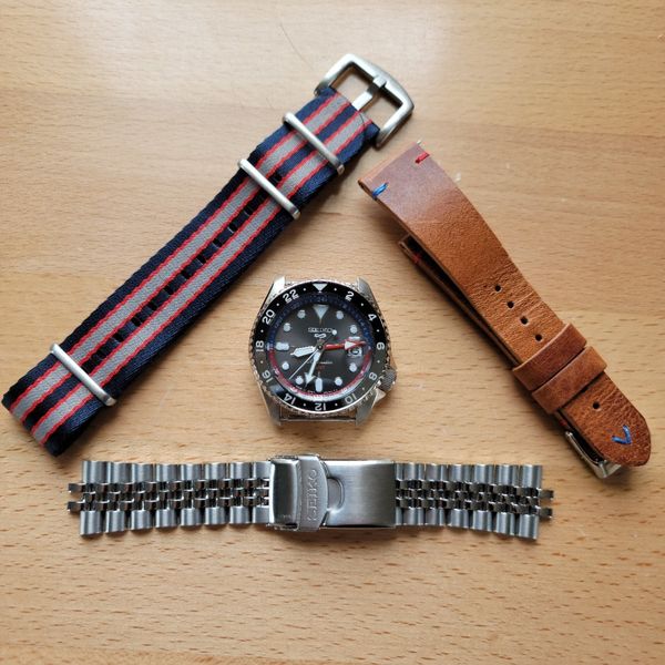 Seiko 5 Sports GMT Automatic Gray Men's Watch - SSK019 - Excellent ...