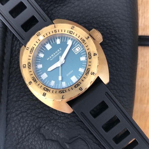 FS: Maranez Samui Brass Dive Watch - Brushed Teal Dial - BNIB ...