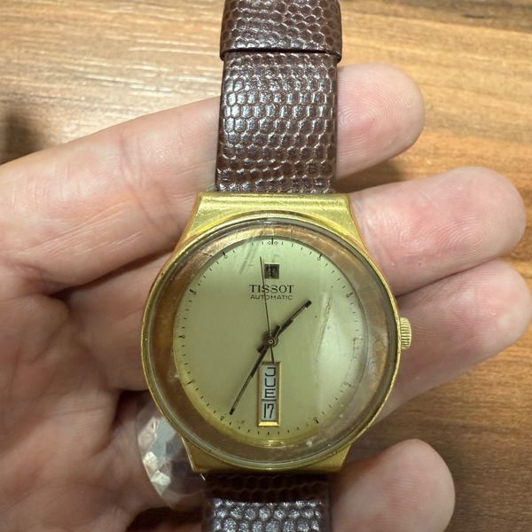 Ultra Rare Vintage Tissot Automatic â Swiss Made Gold Menâ s Watch ...
