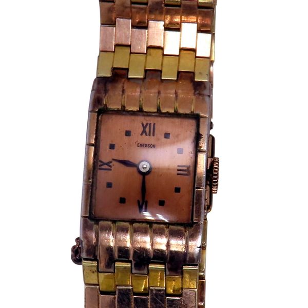 Lot 10 vintage rose gold filled GIRARD PERREGAUX GRUEN HAMILTON MASON ...