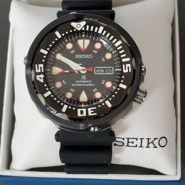 Seiko Tuna Prospex Automatic 50th Anniversary Diver Watch SRP655 ...
