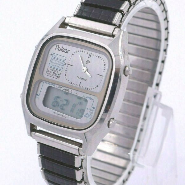Pulsar (Seiko) Vintage Ana-Digi Wrist Watch - Y651-5060 - New Battery ...