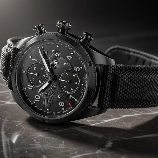 Hamilton Khaki Field Auto Chrono x Resident Evil Requiem Leon Kennedy ...