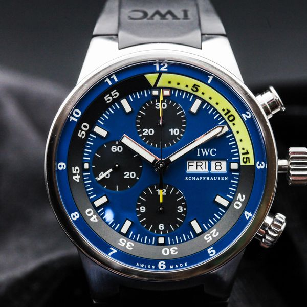 [WTS][US] IWC Aquatimer Chrono Blue Dial - IW378203 - Full Set (Inner box and warranty card ...