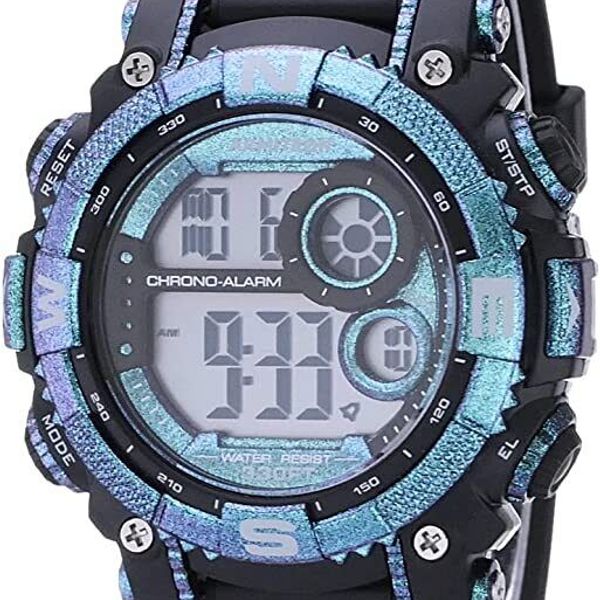 Armitron 40/8284GXB, Digital Resin Watch, 100 Meter WR, Chronograph ...