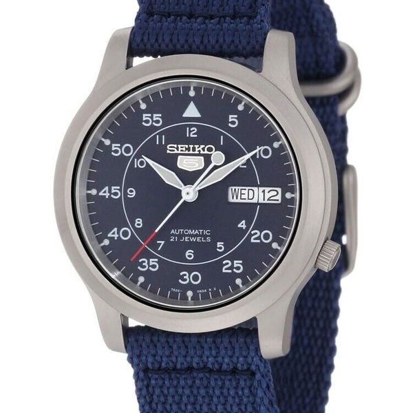 Seiko 5 Sports Blue Men's Watch - SNK807 | WatchCharts Marketplace