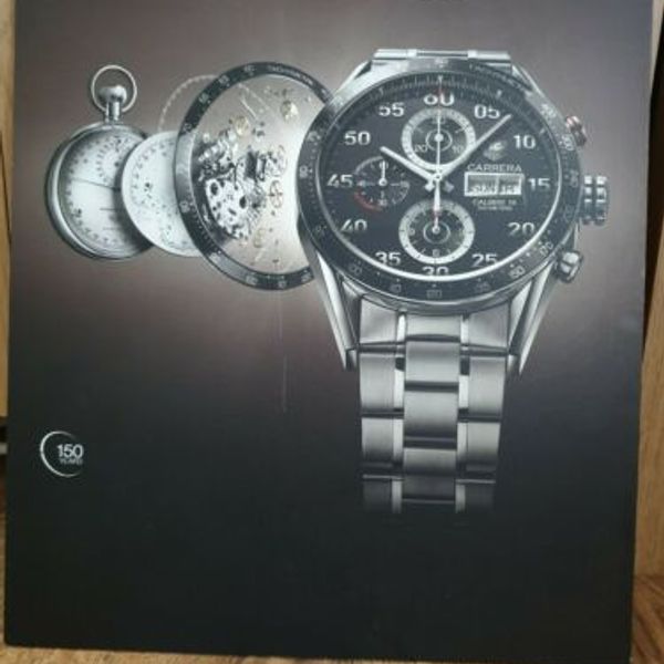 TAG Heuer Carrera Advertising Board - Highly Collectable | WatchCharts ...