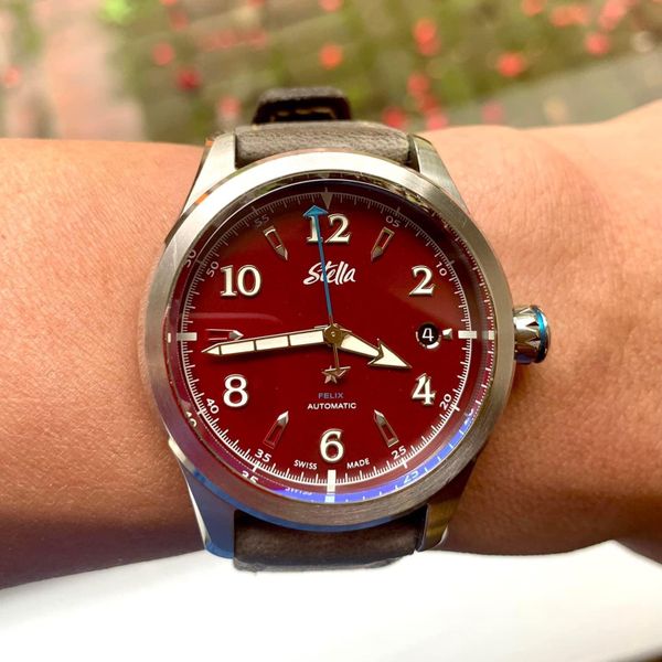 [WTS] Stella Felix Downtown Red full kit recently serviced | WatchCharts
