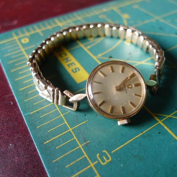 Vintage 1950's/ 1960's OMEGA Ladies Cocktail 18k Gold Watch with 9k Bracelet. | WatchCharts ...