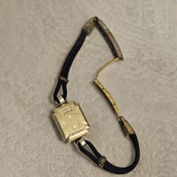 GRUEN WBO 14K Gold Diamond Watch - Scrap Gold | WatchCharts Marketplace