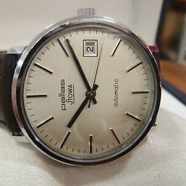 VINTAGE MEN'S WATCH PALLAS STOWA AUTOMATIC ETA 2783 SERVICED!FULLY ...