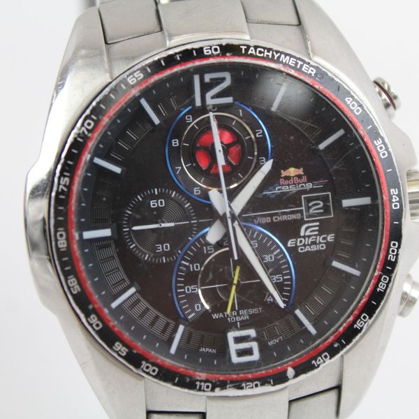 Mens Casio Ediface Red Bull Racing Chronograph Watch Ref EFR528RB ...