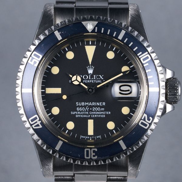 FS: 1979 Rolex Submariner Ref: 1680 with Creamy Patina and Service ...