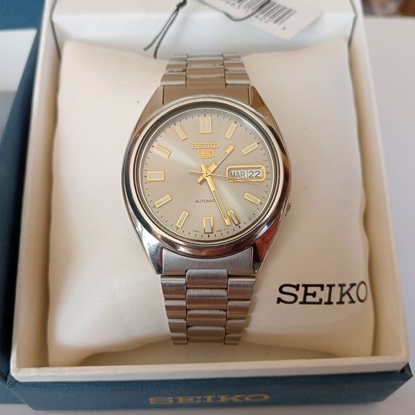 Seiko 5 Dial 7S26-0480 Automatic 21 Jewels Watch.Original Box. Running | WatchCharts Marketplace