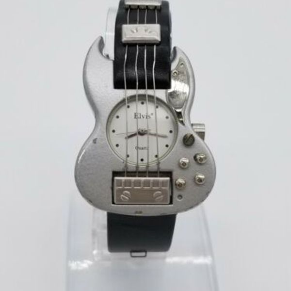 1996 ELVIS PRESLEY Wertheimer Collection Guitar watch | WatchCharts