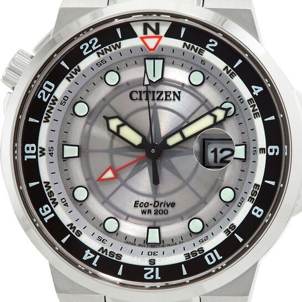 Citizen ECO DRIVE Endouver GMT 200m Internal Rotating Bezel men's Watch ...