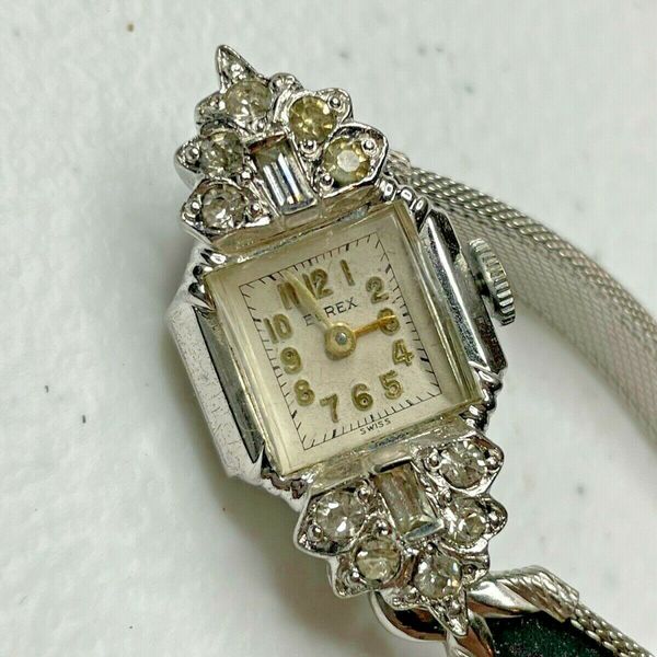 Vintage Elrex Women's Swiss Watch, Jewels, KEEPS TIME | WatchCharts ...