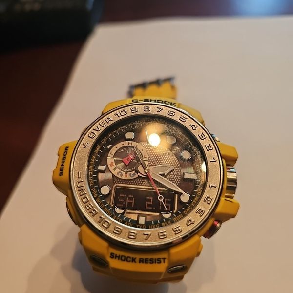 "Casio G-Shock Gulfmaster GWN-1000 Triple Sensor, Tough Solar, 200M ...