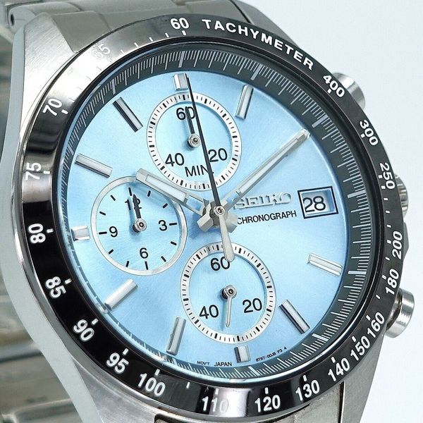 SEIKO SBTR029 Selection Spirit Chronograph quartz Men's Watch From ...