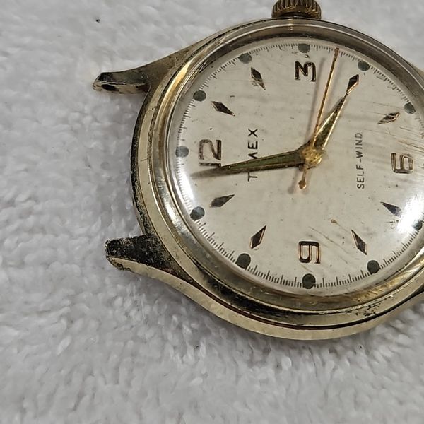 B175 Vintage Timex Menâ s Self-wind Automatic Watch Working ...
