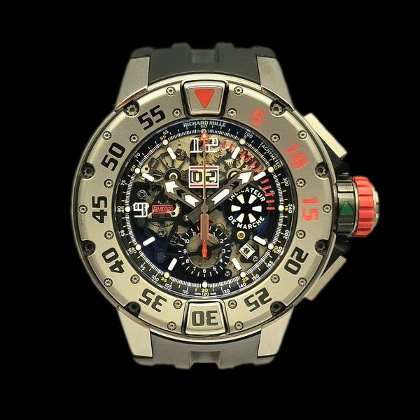 Richard Mille Rm032 Titanium Diver Flyback Chronograph Annual Calendar ...
