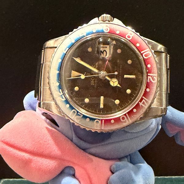 Rolex GMT-Master Pepsi Bezel Vintage Watch | WatchCharts Marketplace