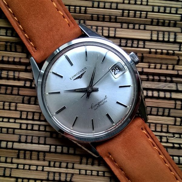 *sold* Longines Conquest Cal. 291 Vintage 35mm Automatic Watch Date ...