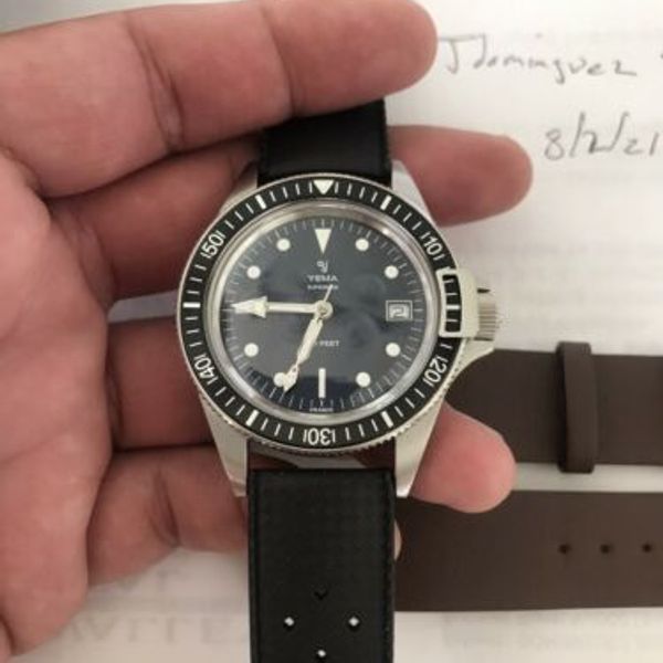 YEMA SUPERMAN HERITAGE QUARTZ - Dark Blue Dial | WatchCharts