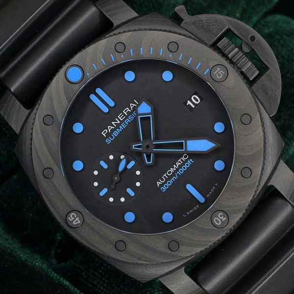 [WTS] Panerai Submersible Carbotech Black Dial Titanium Carbon COMPLETE ...